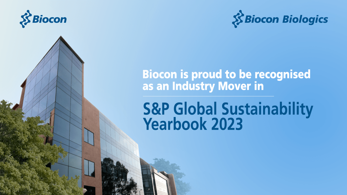 Biocon Recognized Among World’s Most Sustainable Companies in S&P ...